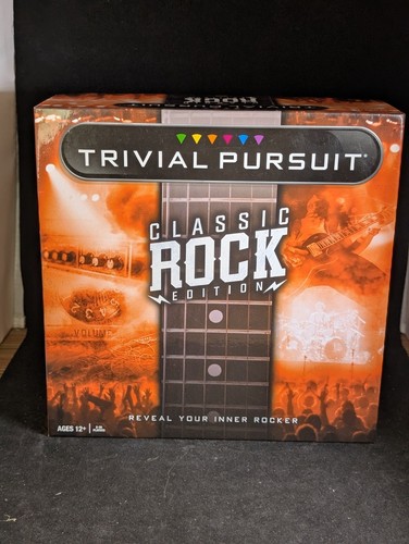Trivial Pursuit Classic Rock Edition Board Game COMPLETE! EUC 2011 ...