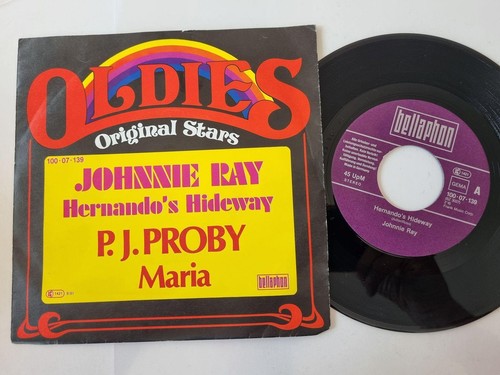 7" Single Johnnie Ray/ P.J. Proby - Hernando's hideaway/ Maria Vinyl ...