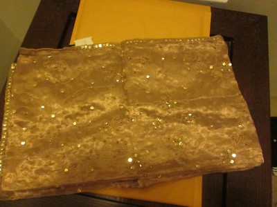 Cejon Gold Wrap Shawl New | eBay