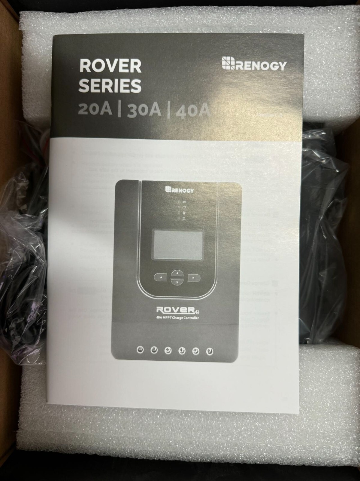 Renogy Rover Li 30 Amp MPPT Solar Charge Controller for sale online | eBay