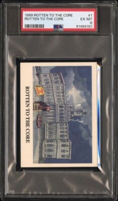 1989 Rotten To The Core ROTTEN TO THE CORE #1 PSA 6 EX-MT | eBay