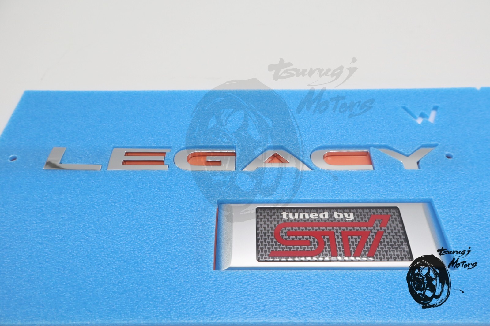 Subaru genuine rear emblem Legacy Touring Wagon 2.0GT STI LEGACY ...