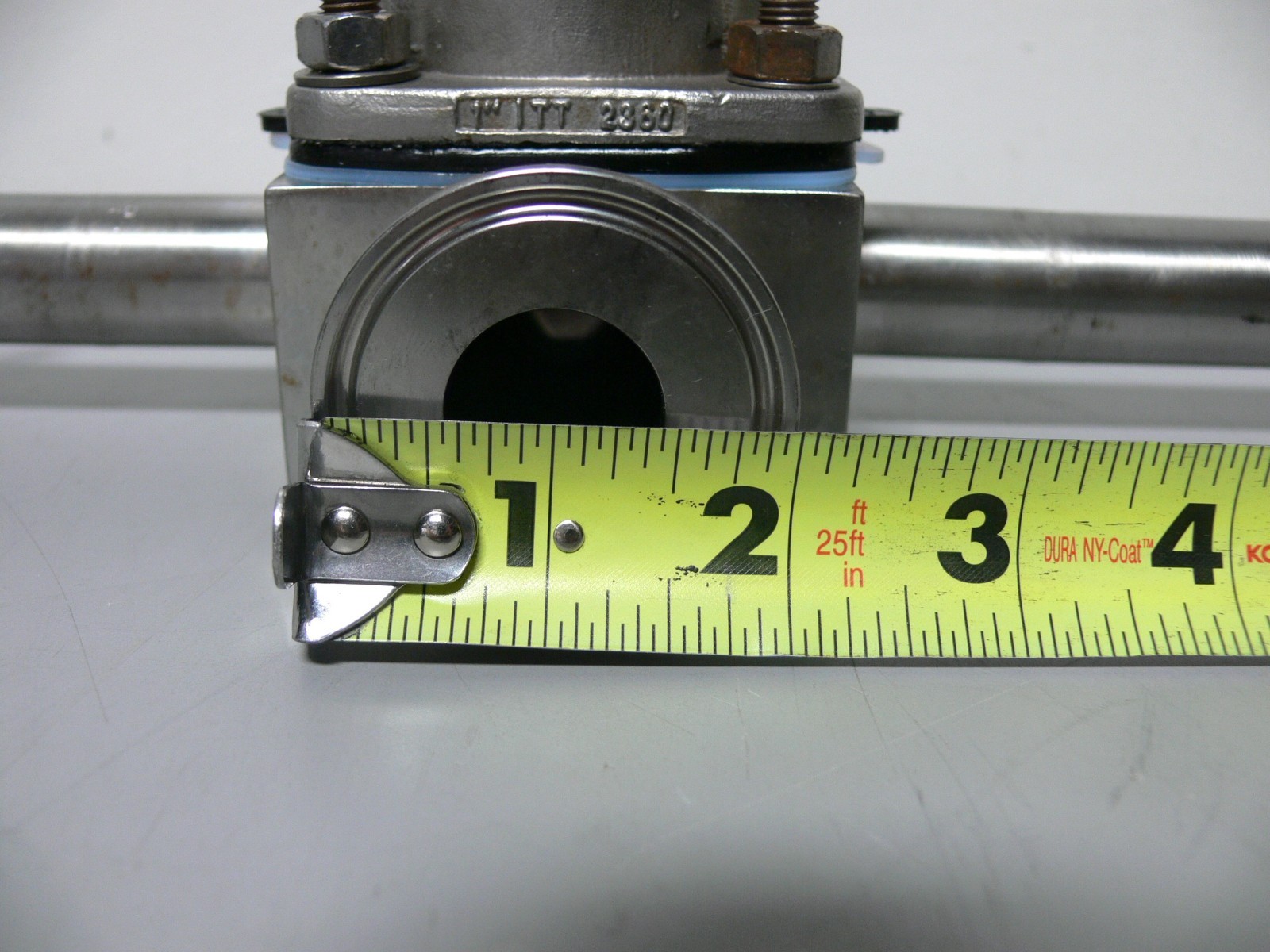 ITT Pure-Flo 1-316L-RA20MAX-CWP200 3-way 1" Diaphragm Valve for sale ...