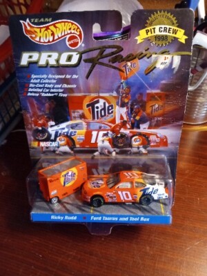 Hot Wheels #10 Tide 1998 Ford Thunderbird - Pit Crew 1:64 Diecast Car ...