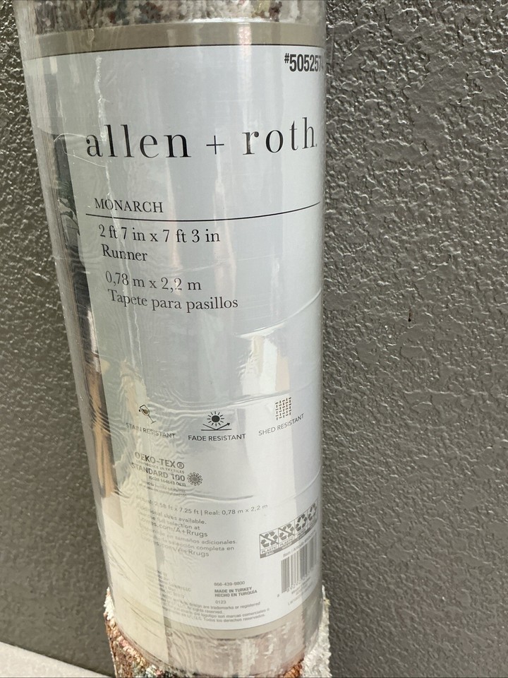 Allen and Roth 2 x 7 runner rug Monarch New | eBay