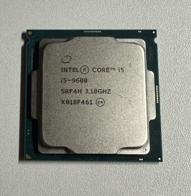 INTEL CORE i5-9600 3.10 GHz 9 MB FCLGA1151 CPU PROCESSOR SRF4H i5 9600 ...