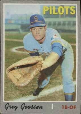 1970 Topps #271 Greg Goossen - Seattle Pilots | eBay