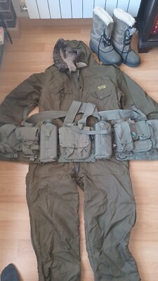 IDF ZAHAL WINTER SUIT COVERALL EPHOD VEST HERMONIOT CANADIAN BOOTS ...