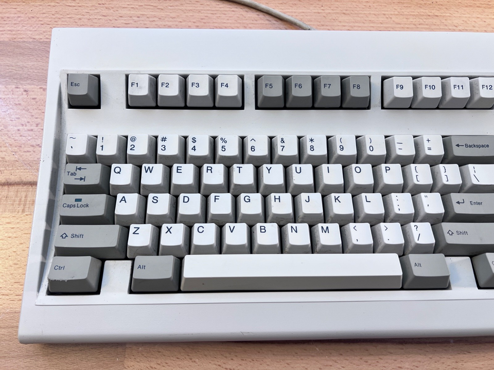 Tandy Enhanced Mechanical Computer Keyboard Tested Vintage | eBay