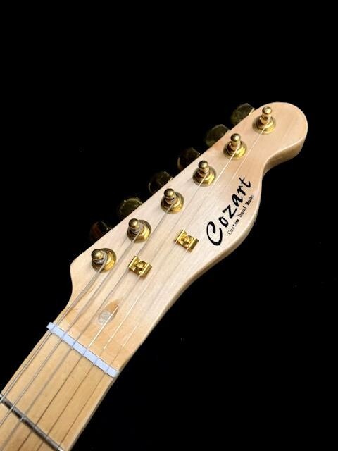 UPGRADED NEW MAPLE FLAMED SOLID 6 STRING VINTAGE TELE STYLE ELECTRIC ...