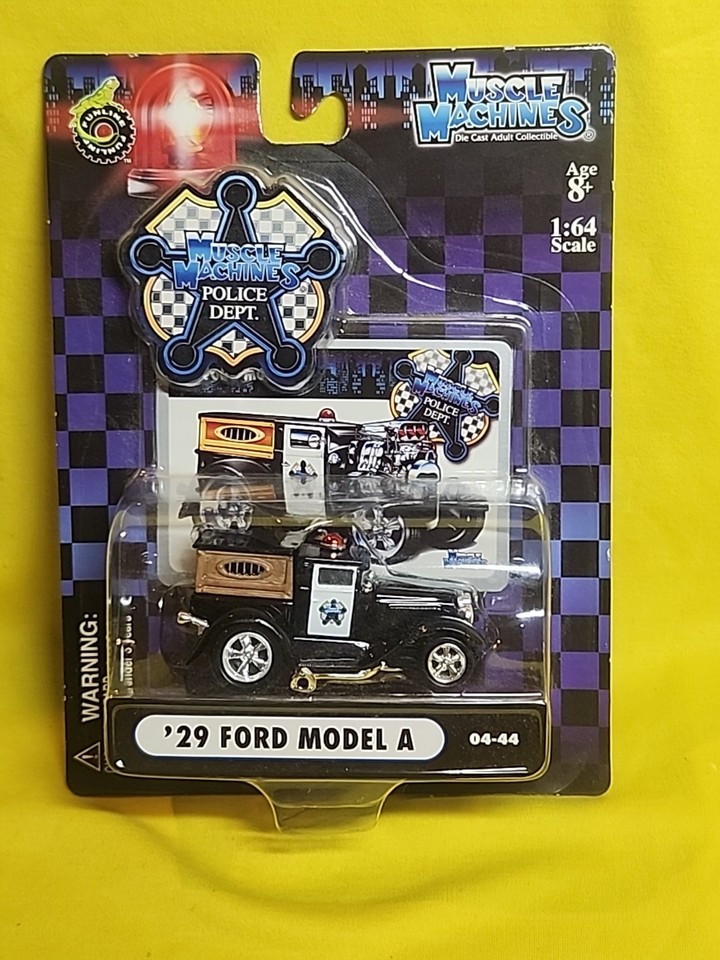 Muscle Machines 2004 Police Dept. 1929 Ford 29 Model A Truck 04-44 Nos ...