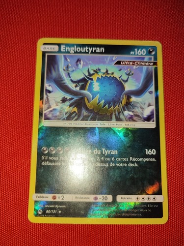 Engloutyran 80/131 PV160 Holo Reverse SL06 Rare Pokemon Card FR | eBay