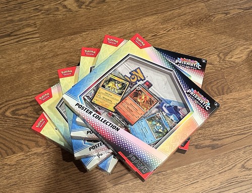 Lot of (6) Sealed Pokemon Prismatic Evolution Poster Collections ...