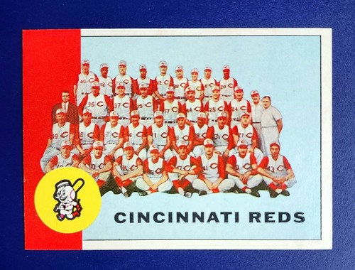 Pete Rose Rookie Card 1963 Topps #63 Reds Team RC Centered NM NR MINT ...