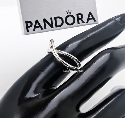 New 100% Authentic PANDORA ESSENCE Organically Shaped Infinity Ring ...