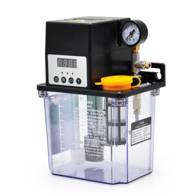 2L Automatic Lubrication Pump CNC Digital Electronic Timer Oiler 220V ...