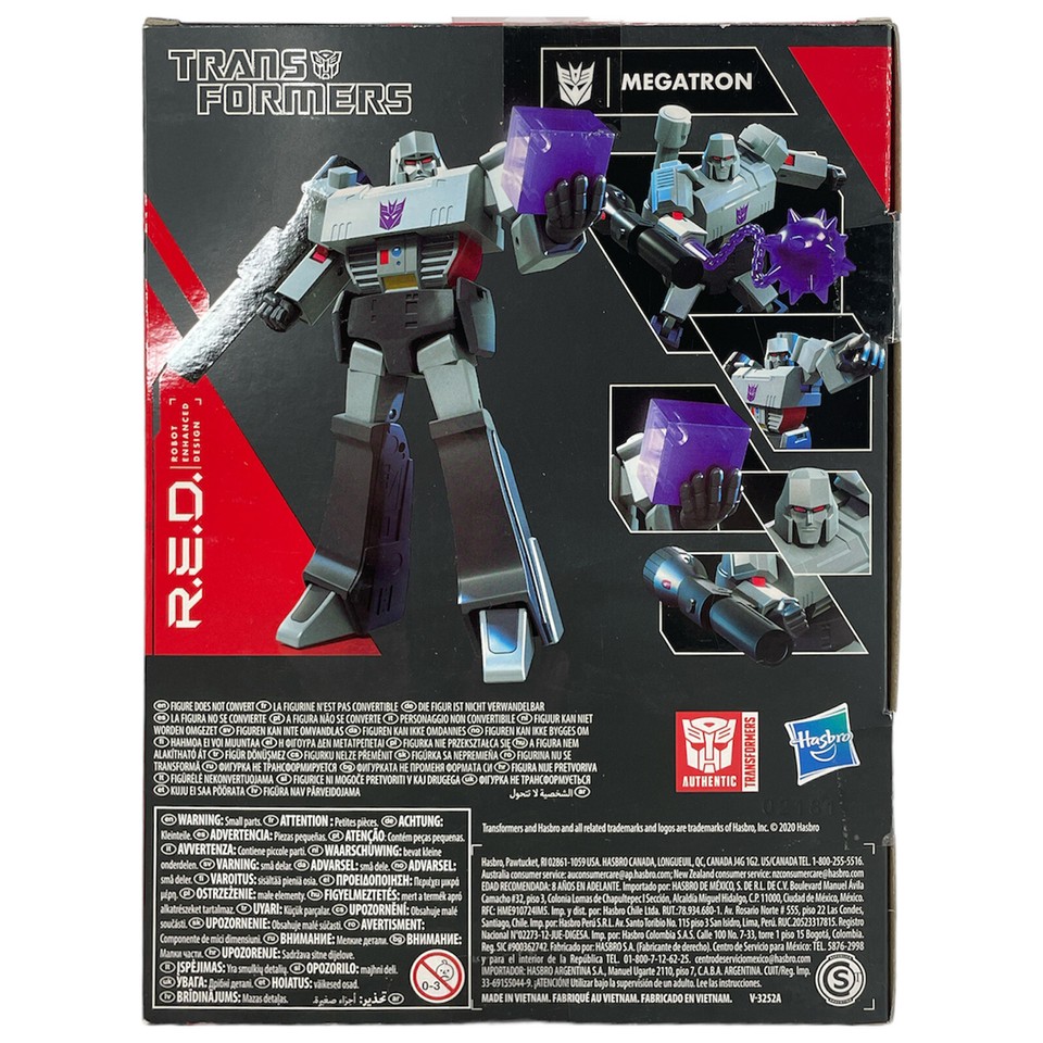Transformers R.E.D. Megatron Robot Enhanced Design Action Figure Toy ...