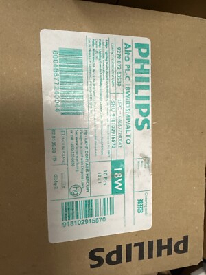 Philips PL-C 18W/835/4P/ALTO Box of 10 Fluorescent Lamps FNOB | eBay