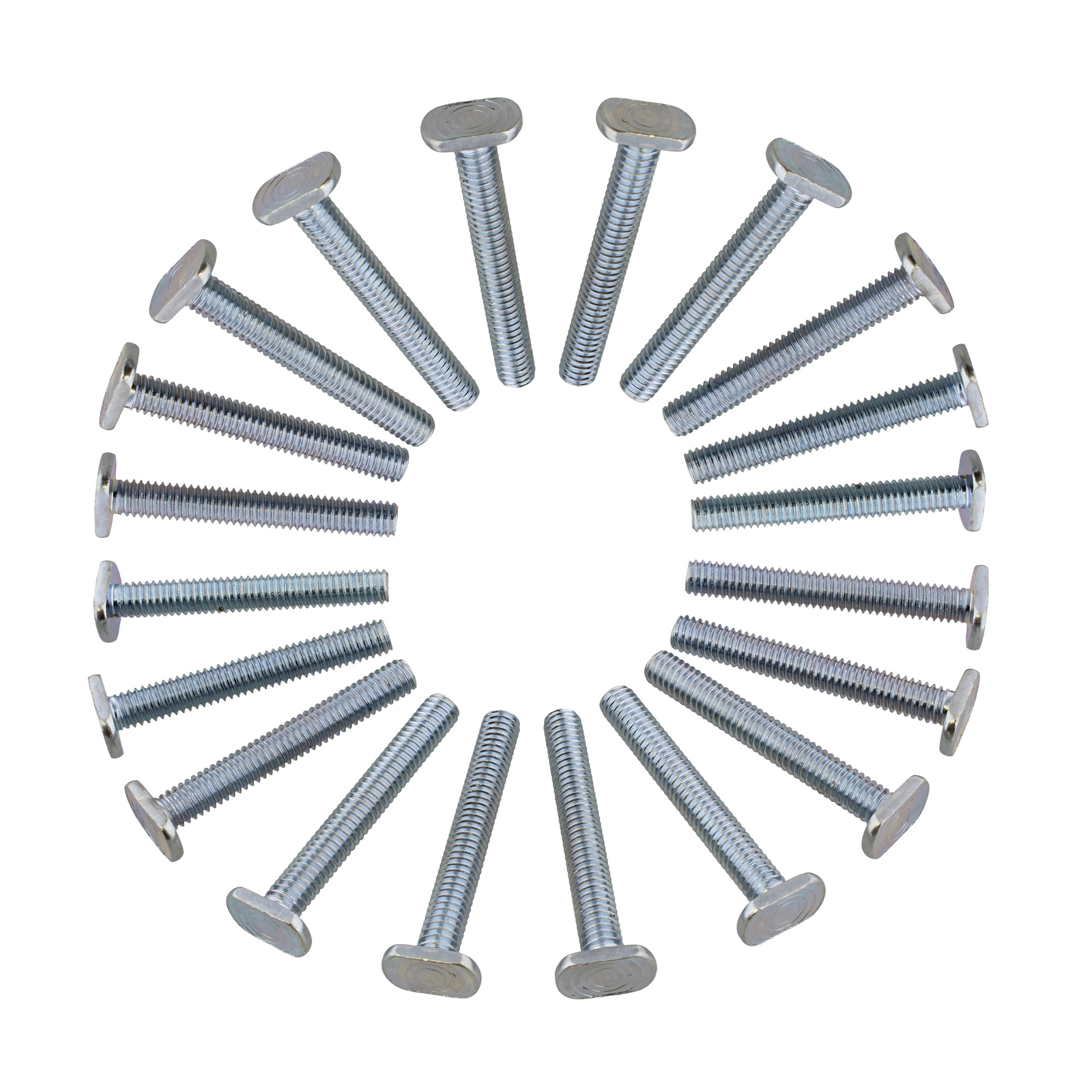 DCT Tee Bolt Set - 20 Pack 2-1/4 Inch T Bolts Woodworking, 5/16 Inch ...