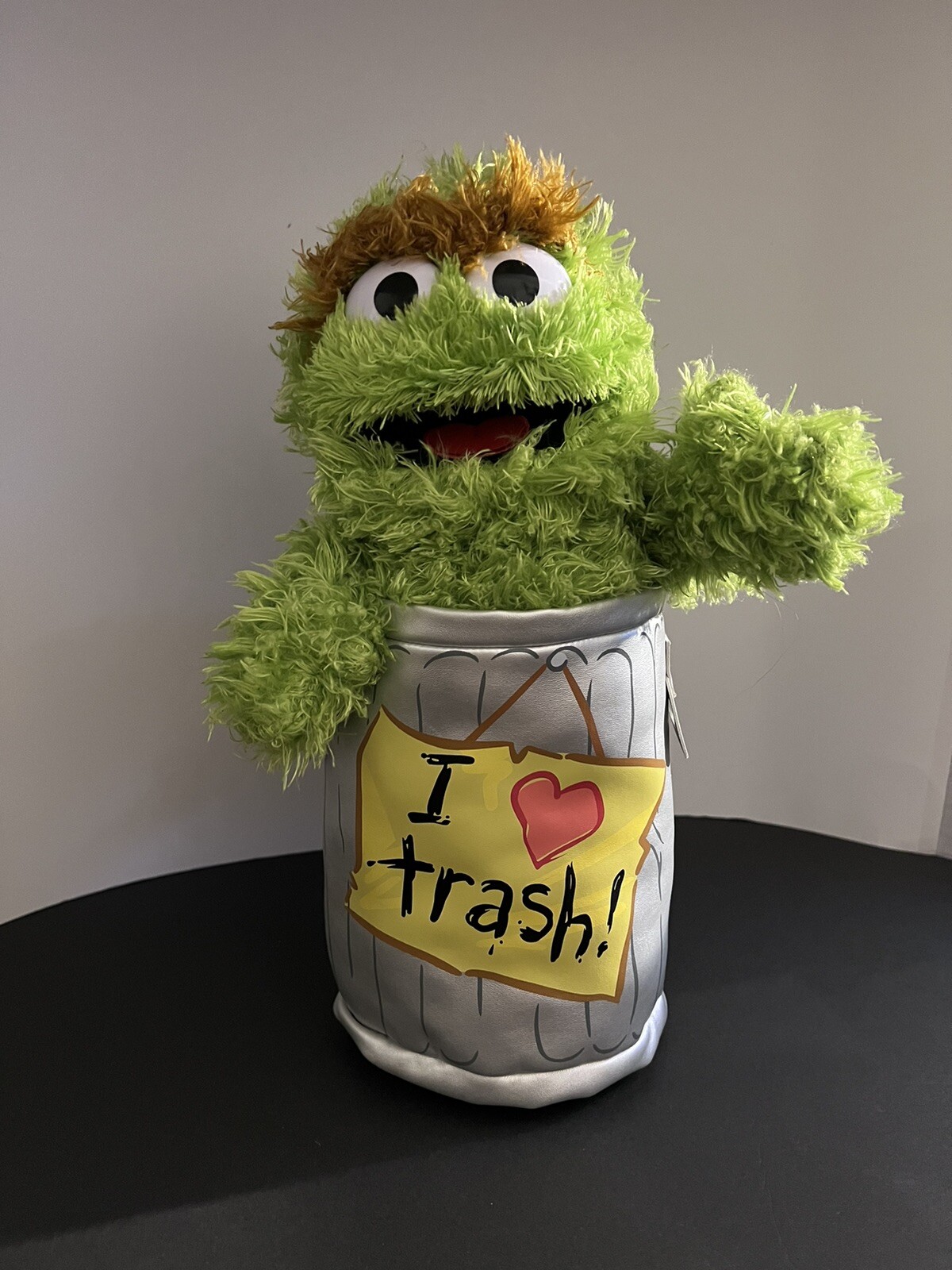 Inside Oscar The Grouch Trash Can