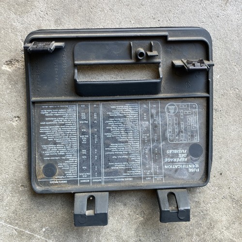 1992-1993 OBS F150 F250 F350 Bronco Fuse Panel Cover Granite DARK Grey ...