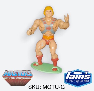 Masters Of the Universe MOTU Action Figure Stands (5 Pack) - Green | eBay