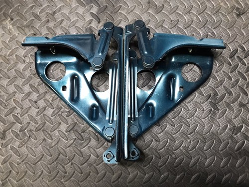 93-97 Del Sol OEM TRUNK LID HINGES Hinge left right set teal Pair BG ...