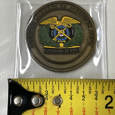 Challenge Coin US Command Sergeant Major Logistics Warriors of America ...