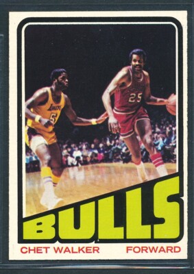 1972 Topps Basketball Set Break #152: CHET WALKER Chicago Bulls HOF ~ NM | eBay