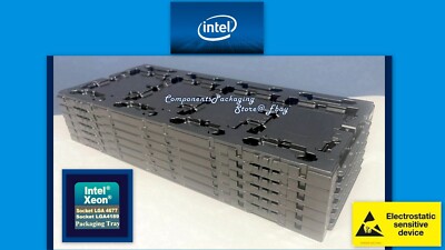 Scalable Intel Xeon Tray for 4th 5th Gen Socket LGA4677 CPU Lot of 2 5 ...