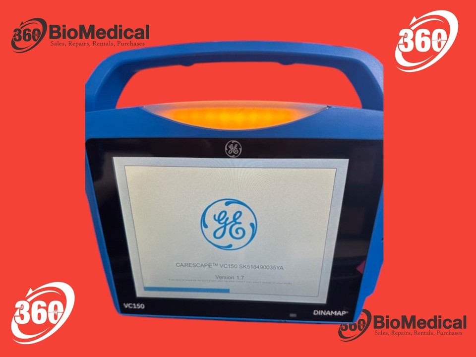 GE CARESCAPE VC150 MASIMO Vital Signs Monitor w NIBP, SpO2 + Printer NO ...