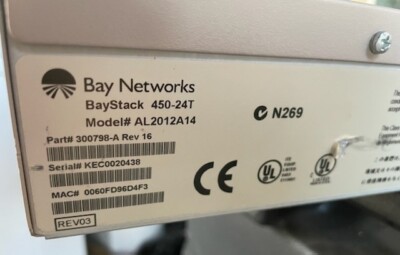 Bay Networks 24 port gigabit ethernet switch | eBay
