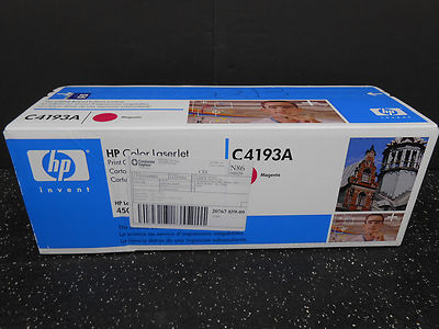 HP COLOR LASERJET PRINT CARTRIDGE C4193A MAGENTA FOR HP 4500-4550 | eBay