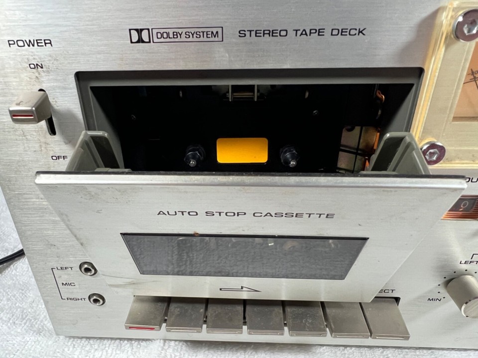 Vintage Panasonic RA-6700 Stereo Receiver Cassette Deck Combo POWERS ...