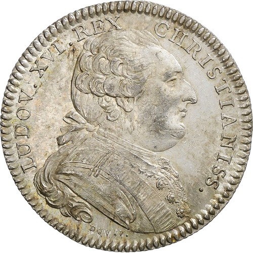 [#1505693] France, Token, Louis XVI, Etats de Bourgogne, 1785, Silver ...