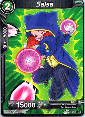 Salsa BT12-148 C Dragon Ball Super Card TCG | eBay
