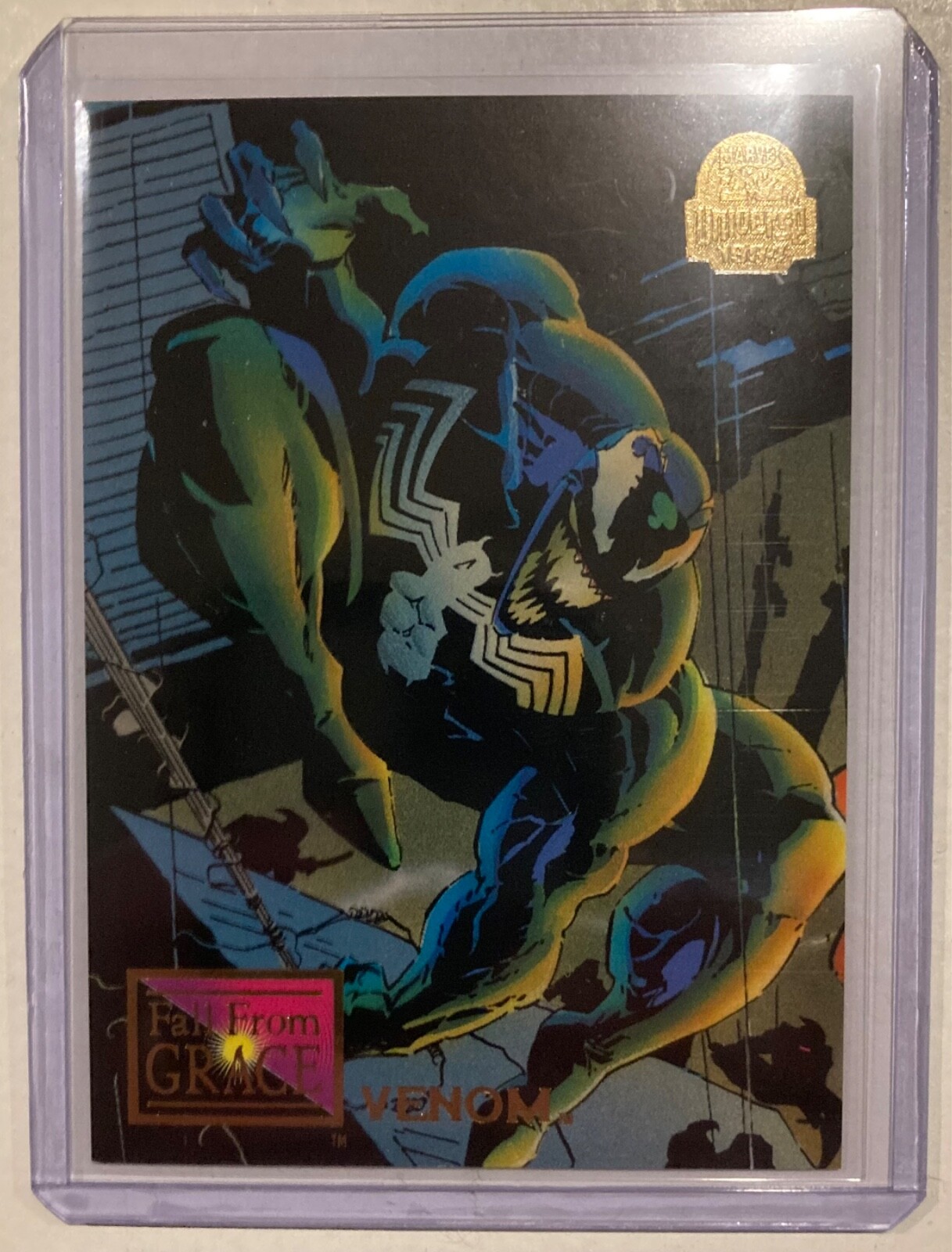 1994 Fleer Marvel Universe VENOM Fall From Grace #64 - NM | eBay