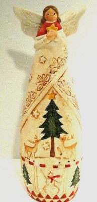 St. Nicholas Square Angel Figurine | eBay