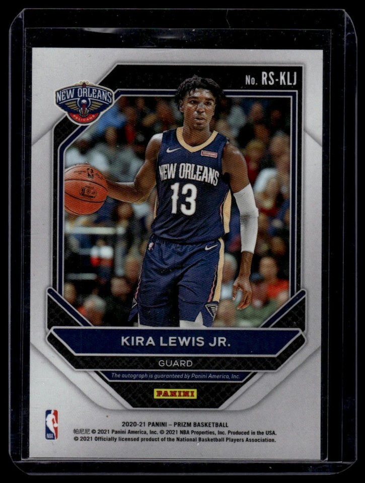 2020-21 Panini Prizm Kira Lewis Jr. Rookie Signatures | eBay