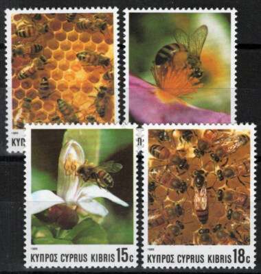 ZAYIX Cyprus 729-732 MNH Insects Bees Flowers 090222S80M | eBay
