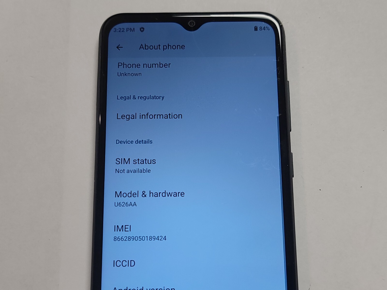 AT&T Maestro 3 (U626AA) 32GB (AT&T) Smartphone - BLEMISHED - Clean IMEI ...