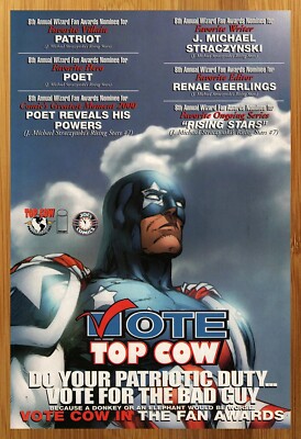 1999 Rising Stars Vintage Print Ad/Poster Top Cow Comics Straczynski ...