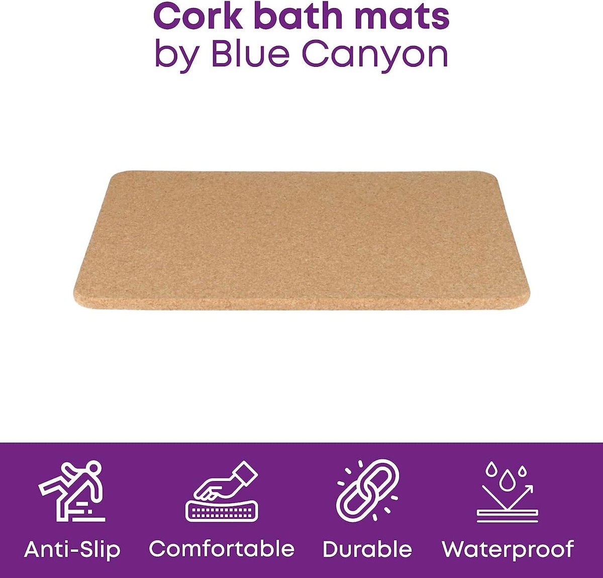 Cork Bathroom Mats