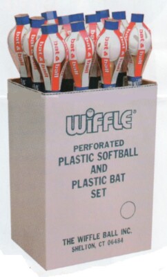 Wiffle SoftBall NEW Official and 24 inch Bat==CASE of 12 Sets Training ...