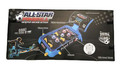 All Star Electronic Desktop Pinball Game Battery Toy PB134 New | eBay