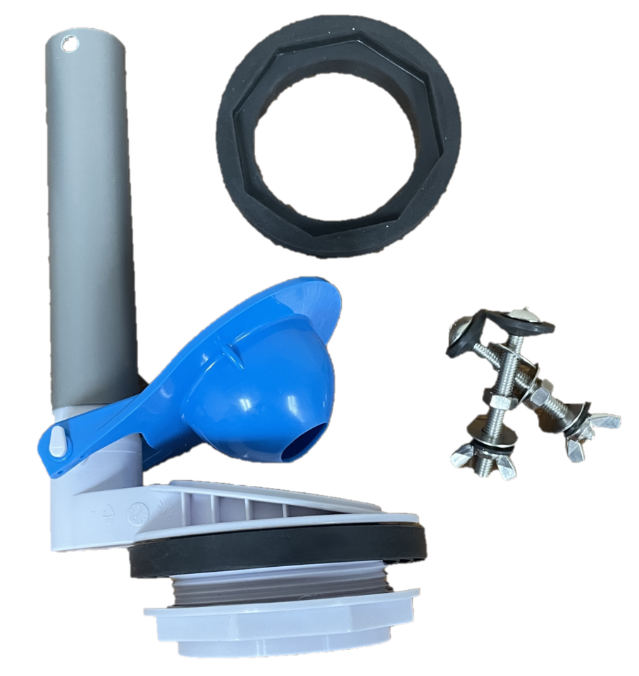 Toto THU002Z 3-inch Flush Valve With Sliding Adjustable Overflow Tube ...