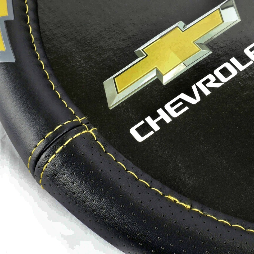 ⭐️⭐️⭐️⭐️⭐️ Chevrolet Steering Wheel Cover Car Truck SUV Van Universal ...