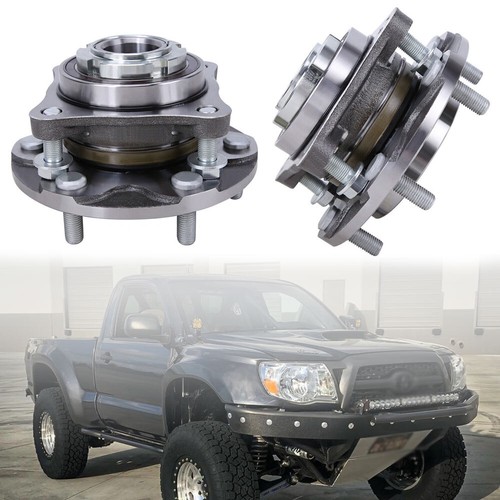 Pair Front Wheel Bearing Hub fit for 2005-15 Toyota 4Runner Tacoma 2WD ...