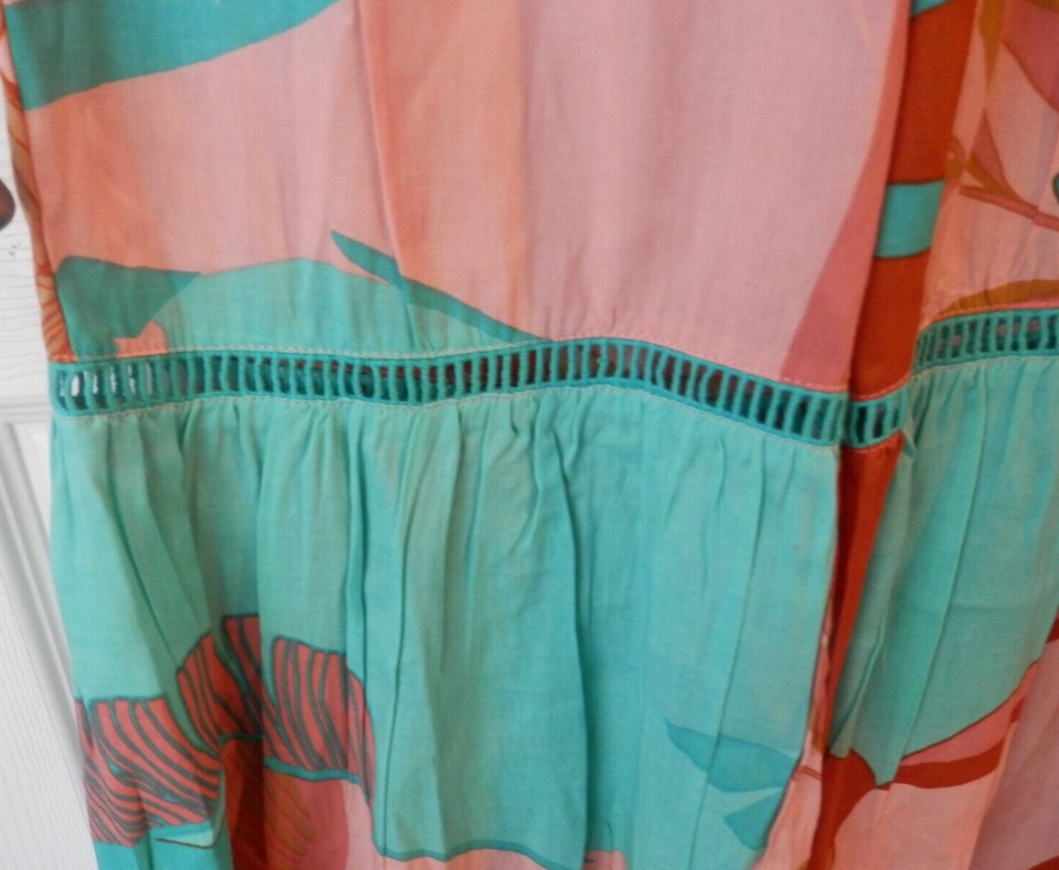 True Destinations Resort Wear Tropical Wide Leg Pants/Cover Up Women's ...