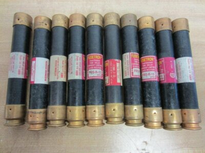 Pack of 10 Bussmann FRS-R-15 FRSR-15 15A 600VAC Fuse | eBay